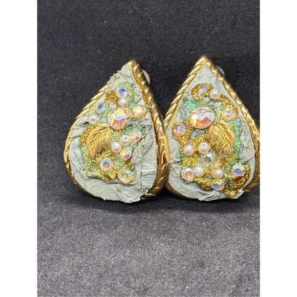 No Brand | Jewelry | Beautiful Rare Vintage Artistic Handmade Earrings ...